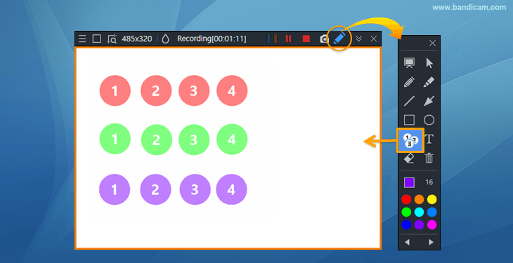 How to Draw on Your PC Screen while recording - Bandicam