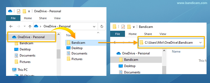 How To Automatically Upload Files To OneDrive Bandicam