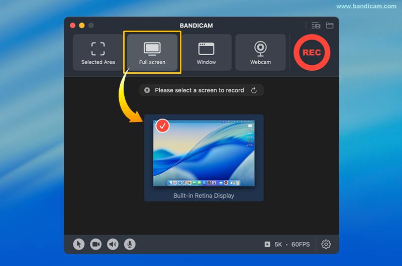 How to Record the Full Screen on Mac | Bandicam