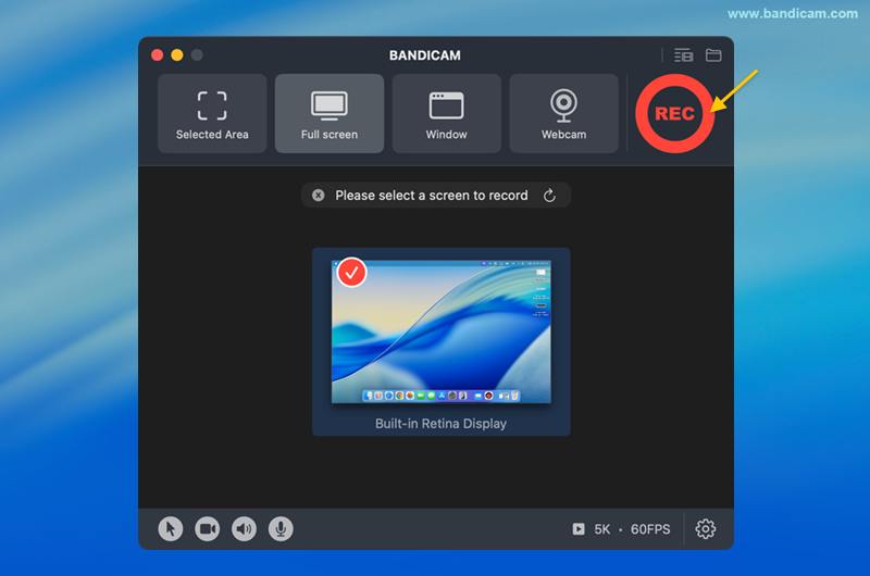 How to Record the Full Screen on Mac | Bandicam