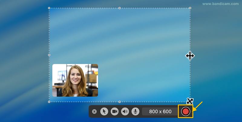 Recording a Selected Area of Your Mac Screen | Bandicam