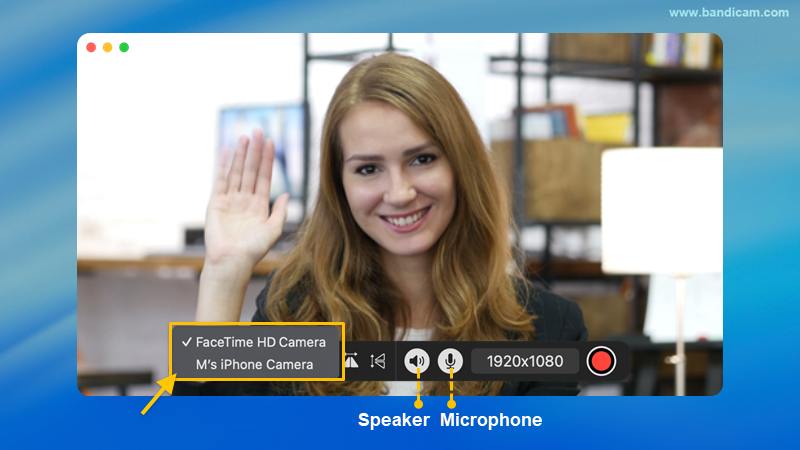 How to Record Webcam on Mac | Bandicam