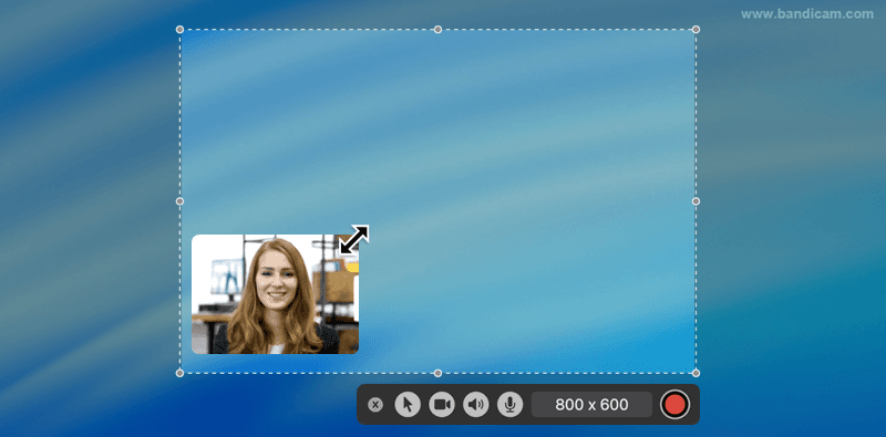 Record Screen and Webcam on Mac | Bandicam